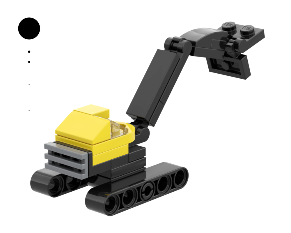 LEGO MOC Toy Digger by MyKidisanAlien | Rebrickable - Build with LEGO