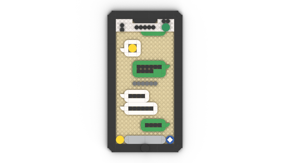 LEGO MOC-58649 Chat by 2in1 | Rebrickable - Build with LEGO