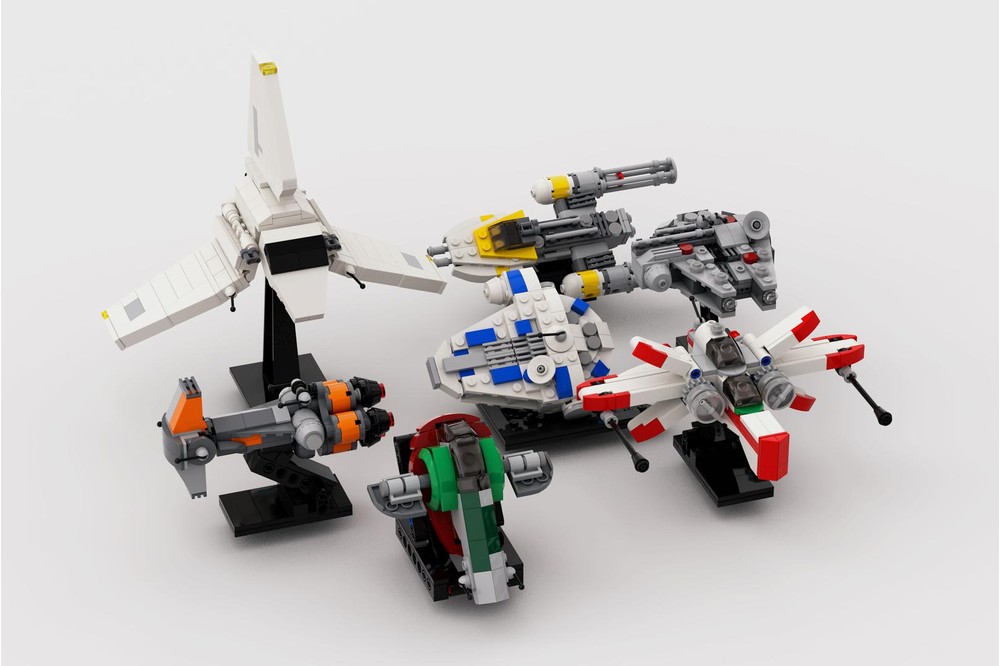 LEGO MOC Mini Imperial Shuttle by timeremembered | Rebrickable - Build ...