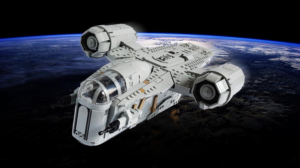 LEGO MOC The Razor Crest by EDGE OF BRICKS | Rebrickable - Build with LEGO