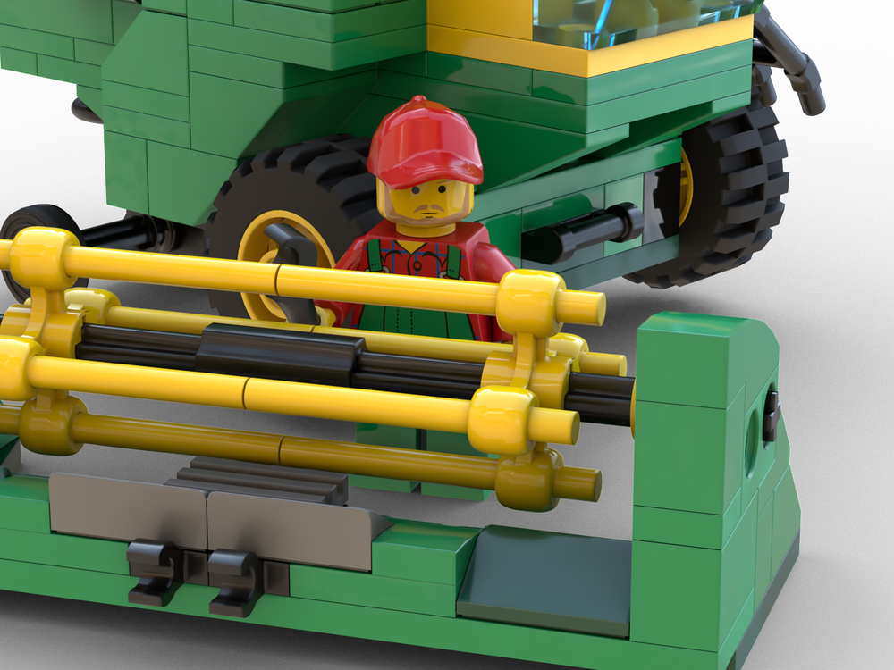 LEGO MOC John Deere 55EB combine harvester by renku | Rebrickable ...