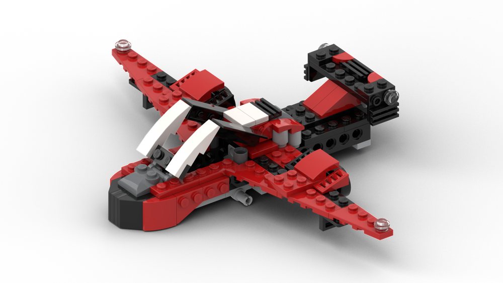 LEGO MOC 31100 Small jet by Schwimpy | Rebrickable - Build with LEGO