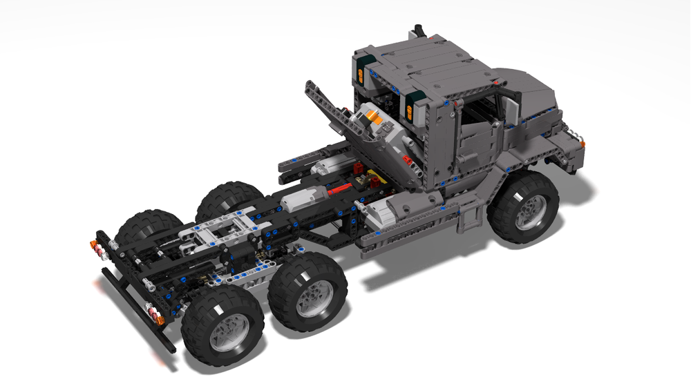 LEGO MOC 6x6 Offroad Truck by Superkoala | Rebrickable - Build with LEGO