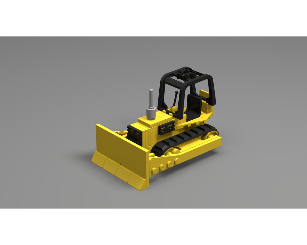 LEGO MOC Bulldozer by PsiborgVIP | Rebrickable - Build with LEGO