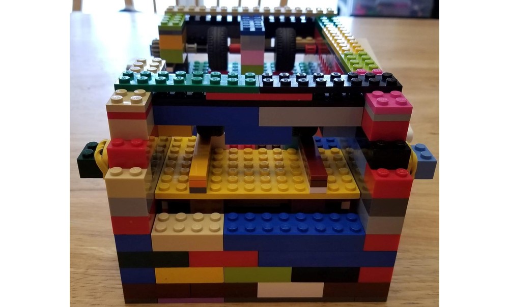 LEGO MOC Card Shuffler v2 by JDiM1093 | Rebrickable - Build with LEGO