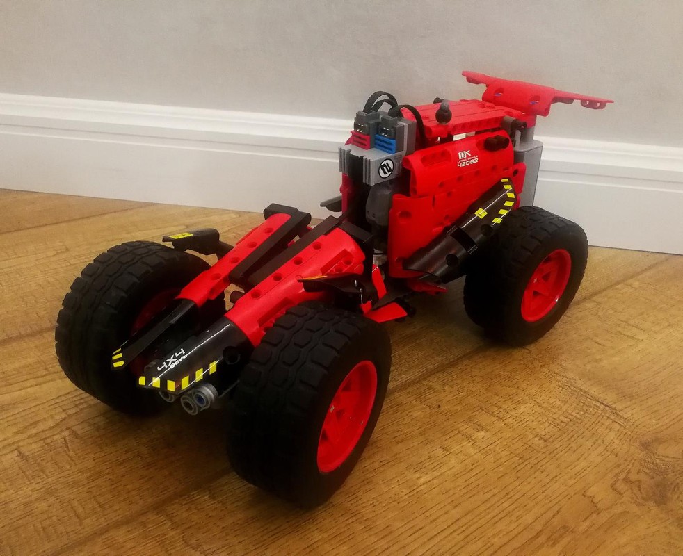 LEGO MOC Red Vehicle by FlameTragerOne | Rebrickable - Build with LEGO
