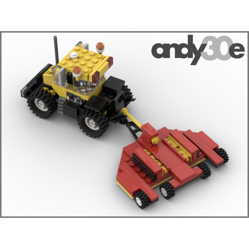 LEGO MOC Batwing Mower / Bush Hog - Town / City Style by andy30e ...
