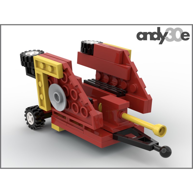 LEGO MOC Batwing Mower / Bush Hog - Town / City Style by andy30e ...