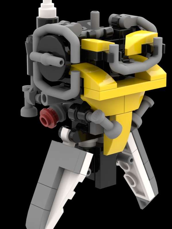 Lego Moc Tors Mech By Cod1 Rebrickable Build With Lego