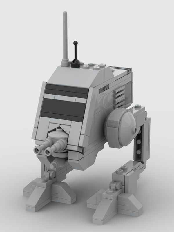 LEGO MOC AT-PT / Hunchback by ThrawnsRevenge | Rebrickable - Build with ...