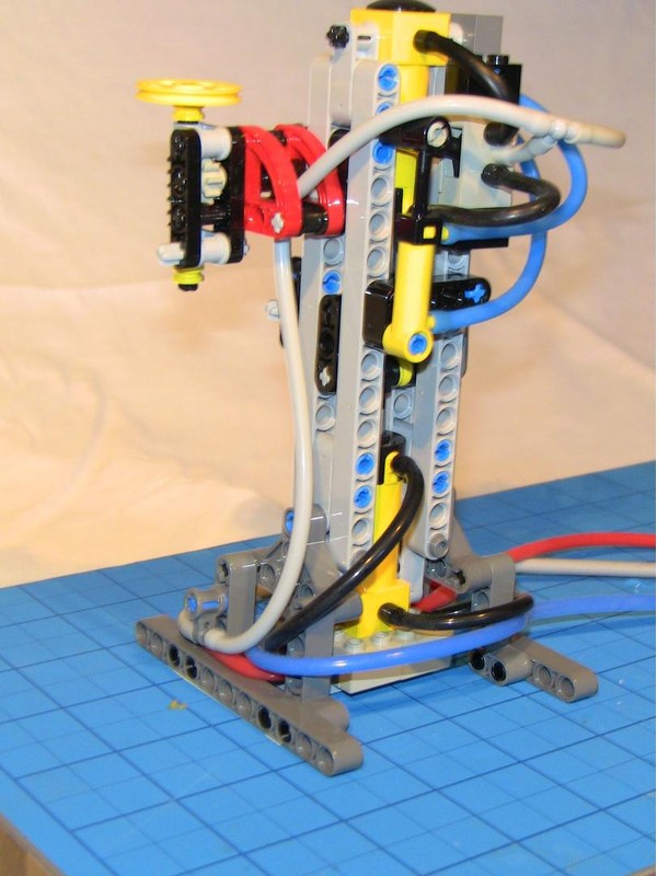Lego Moc Lego Pneumatic Simplex Pump By Hans56 Rebrickable Build