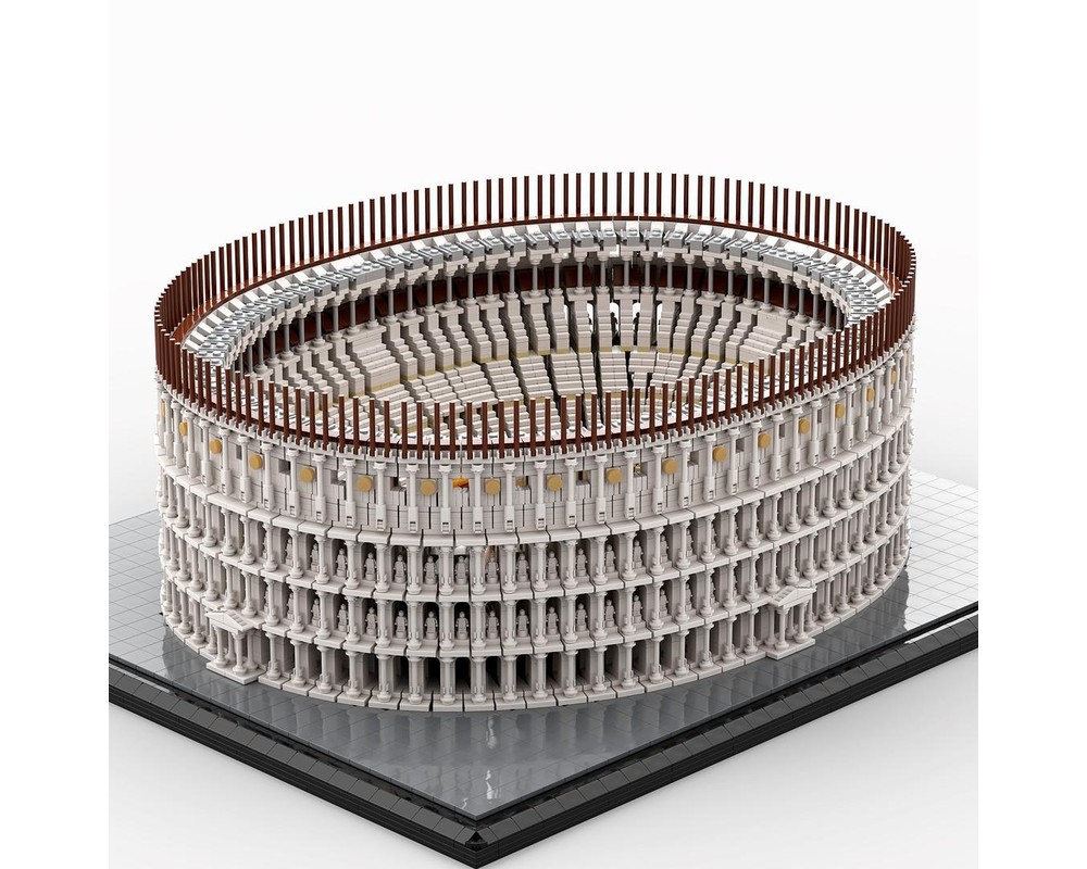 LEGO MOC The Real Colosseum by @lucapetraglia.it | Rebrickable - Build ...