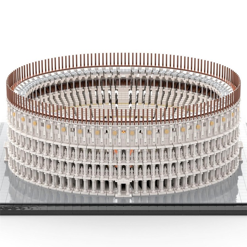 LEGO MOC The Real Colosseum by @lucapetraglia.it | Rebrickable - Build ...