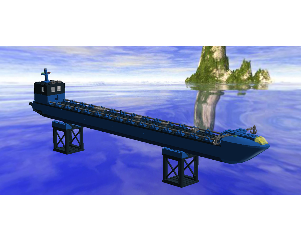 LEGO MOC OIL TANKER by Thomasbrickworks | Rebrickable - Build with LEGO