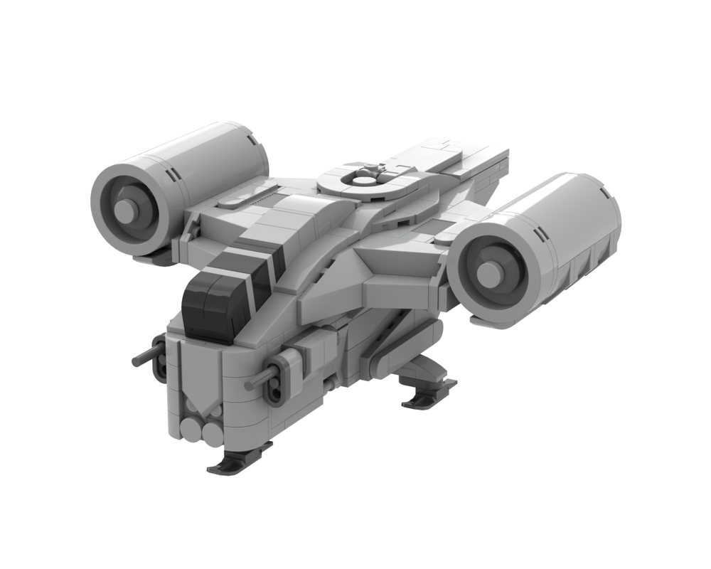 Lego Moc The Razor Crest Midi Scale By Legofolk Rebrickable Build