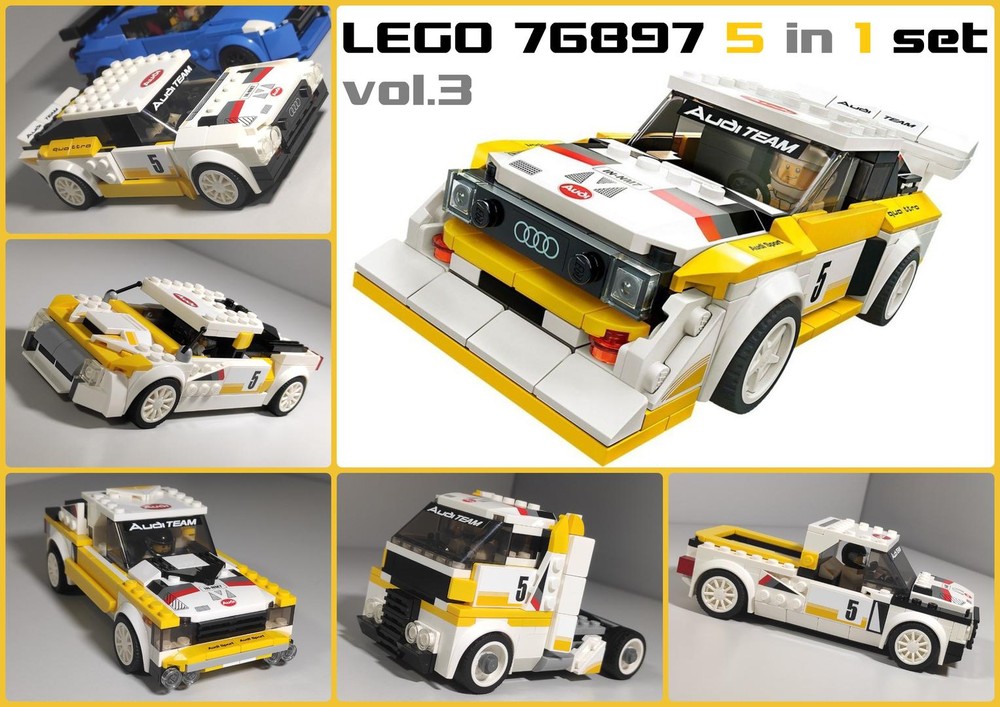 LEGO MOC 76897 5in 1 set vol.3 by Kirvet | Rebrickable - Build with LEGO