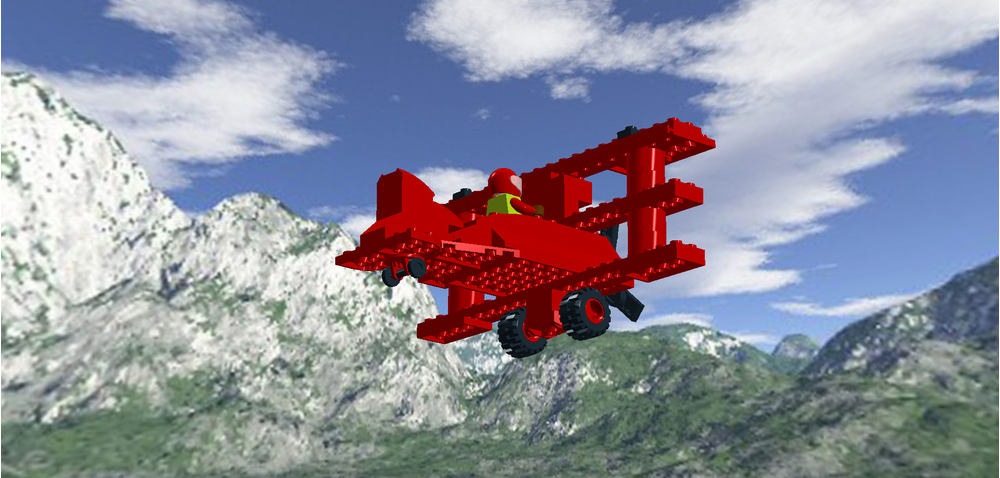 LEGO MOC Red Baron Airplane by lewis695 | Rebrickable - Build with LEGO