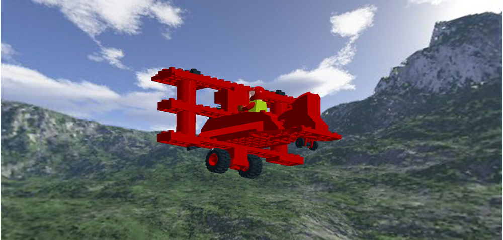LEGO MOC Red Baron Airplane by lewis695 | Rebrickable - Build with LEGO