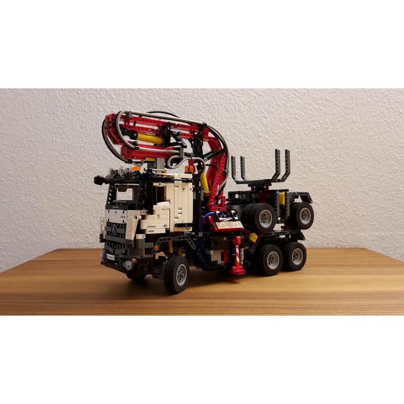 LEGO MOC 42043 Langholzlaster (long timber truck) by jb70 | Rebrickable ...