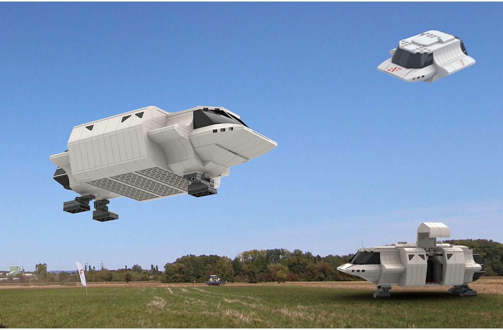 LEGO MOC Skyfighter from "V - Visitors" TV Show by divinglog ...