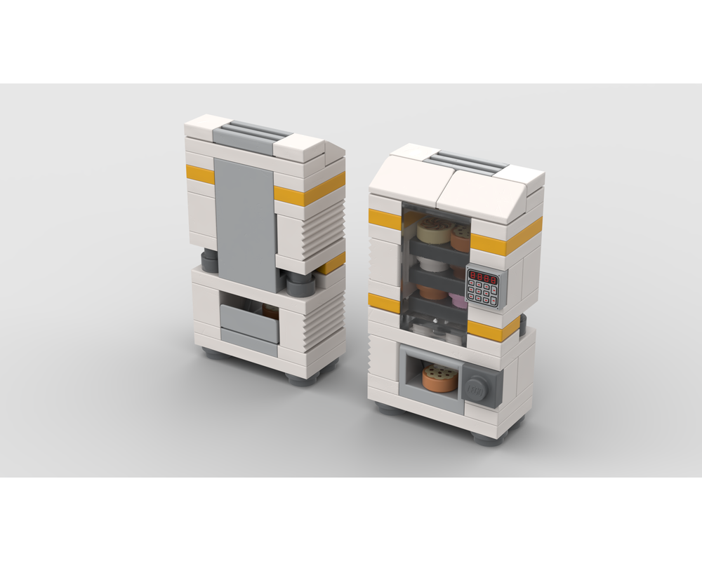LEGO MOC Vending Machine in Minifig scale by McZonk | Rebrickable ...