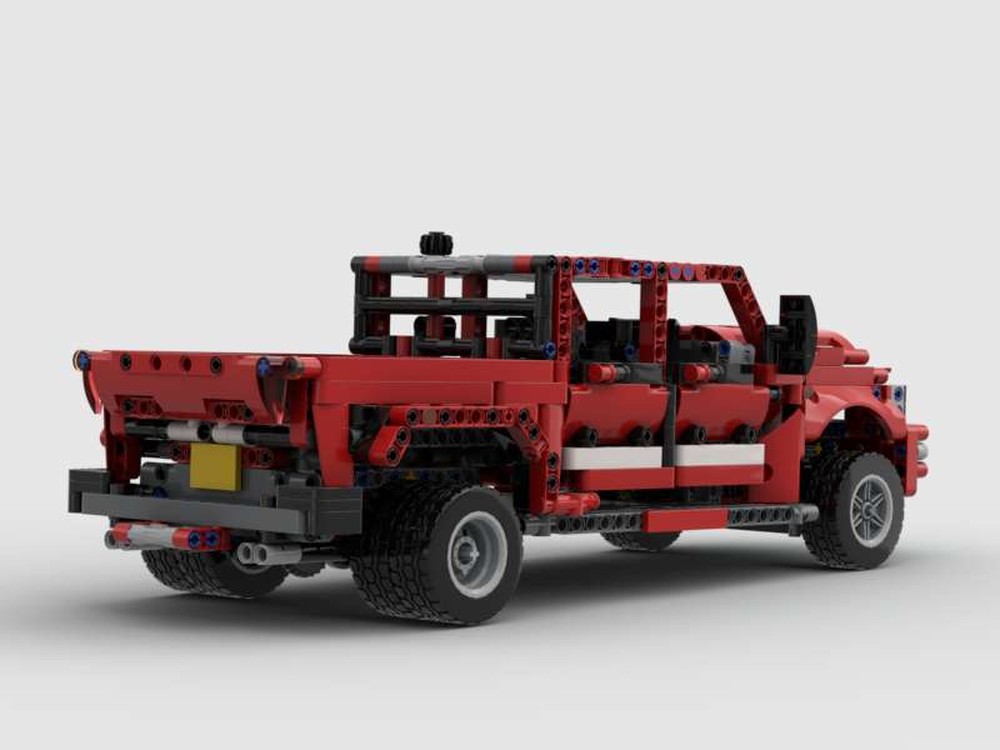 LEGO MOC Dodge RAM Dually Pickup Truck (DRW) 42098 C-Model by ...