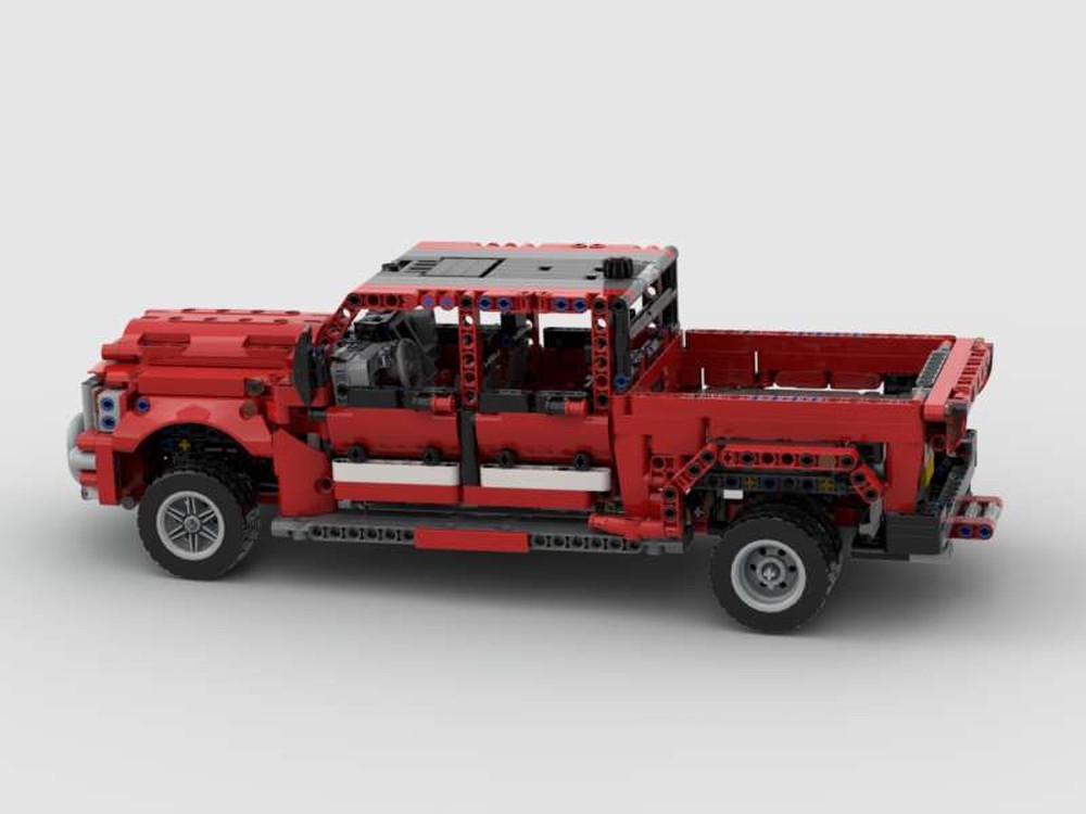 LEGO MOC Dodge RAM Dually Pickup Truck (DRW) 42098 C-Model by ...