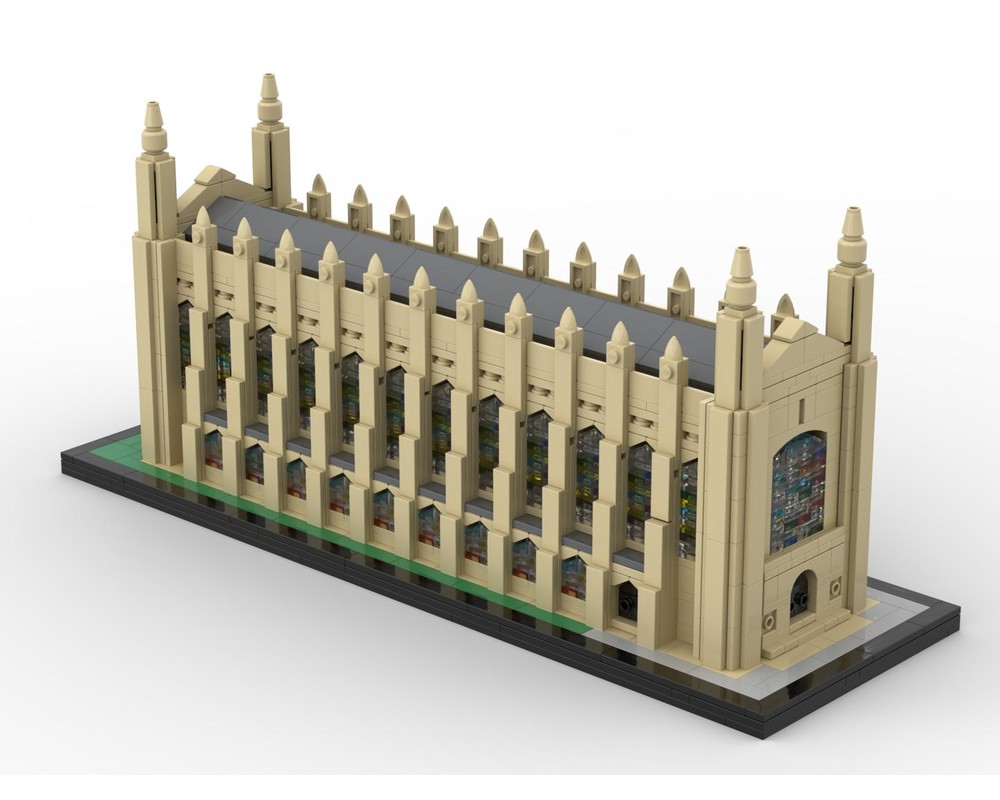 LEGO MOC King's College Cambridge, v2, with complete interior by ...