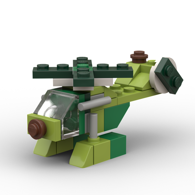LEGO MOC Helicopter by Sirpixon | Rebrickable - Build with LEGO