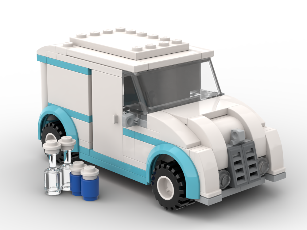 LEGO MOC Vintage Milk Delivery Truck by Brick Artisan | Rebrickable ...