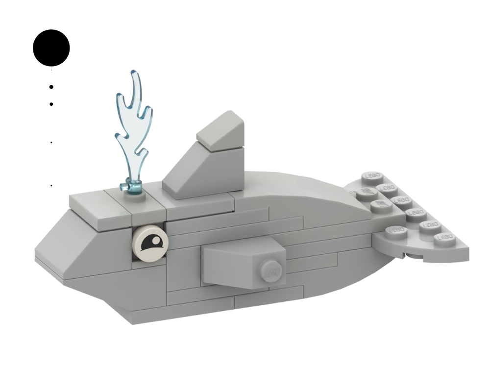 LEGO MOC Dolphin? by MyKidisanAlien | Rebrickable - Build with LEGO