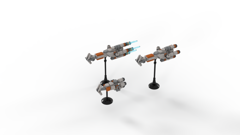 LEGO MOC Mini & micro Hammerhead corvette attack : Rogue one (V2) by ...