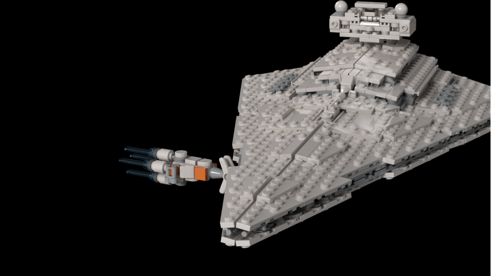 LEGO MOC Mini & micro Hammerhead corvette attack : Rogue one (V2) by ...