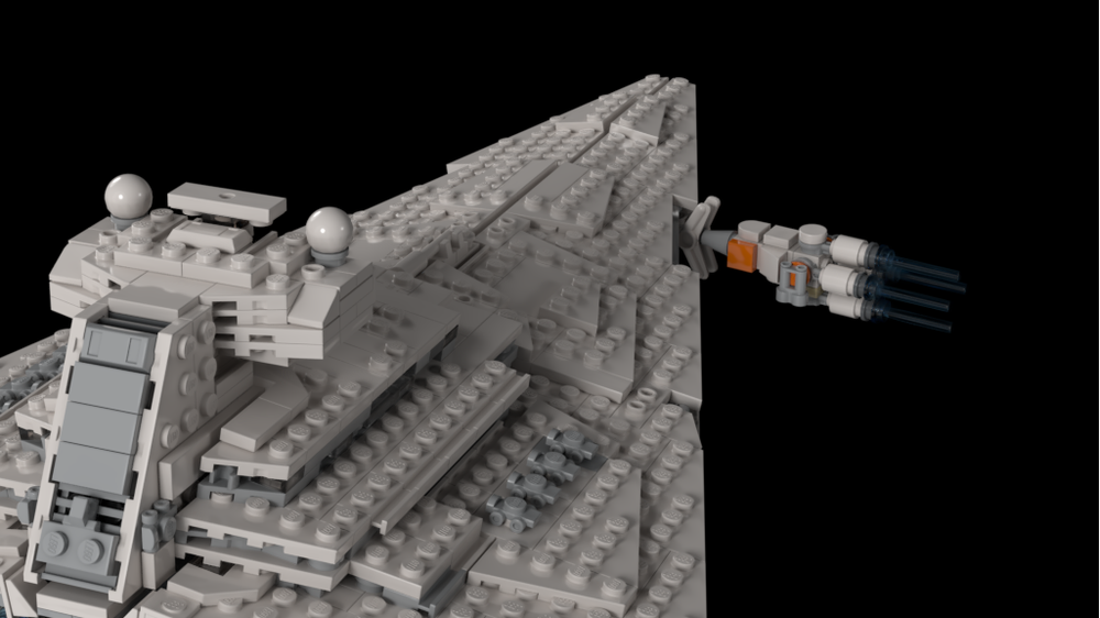 LEGO MOC Mini & micro Hammerhead corvette attack : Rogue one (V2) by ...