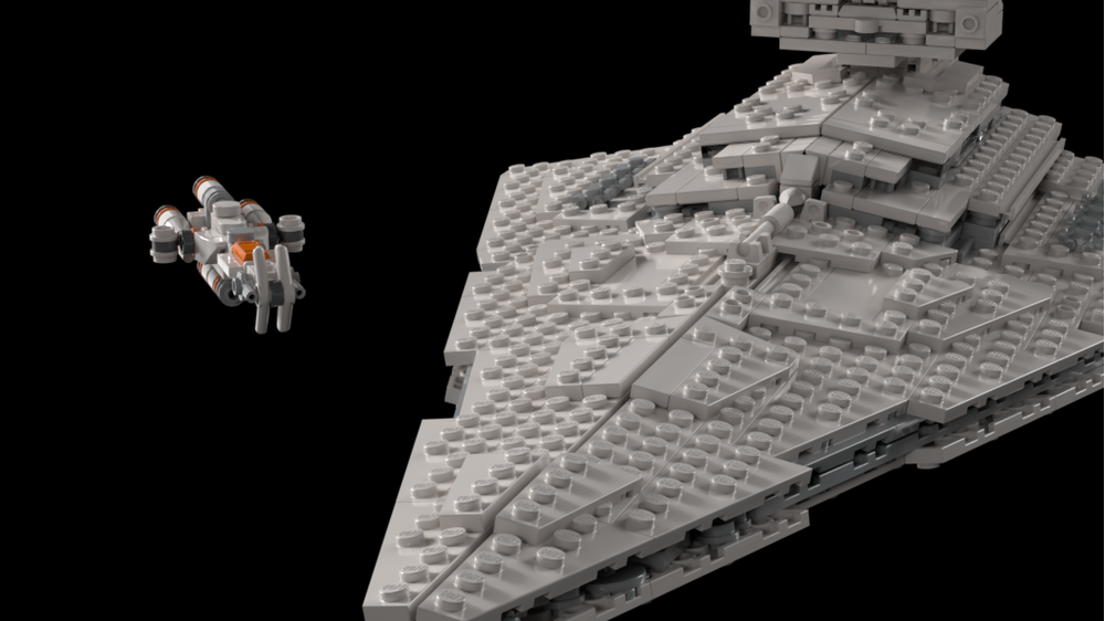 LEGO MOC Mini & micro Hammerhead corvette attack : Rogue one (V2) by ...