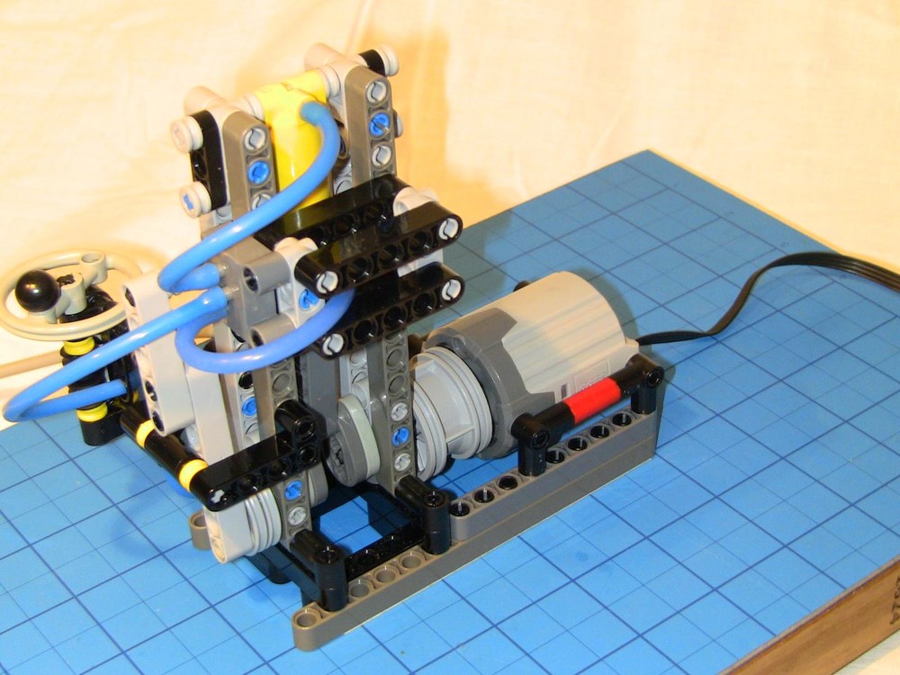 LEGO MOC Lego Pneumatic Electic Generator Set by Hans56 | Rebrickable ...