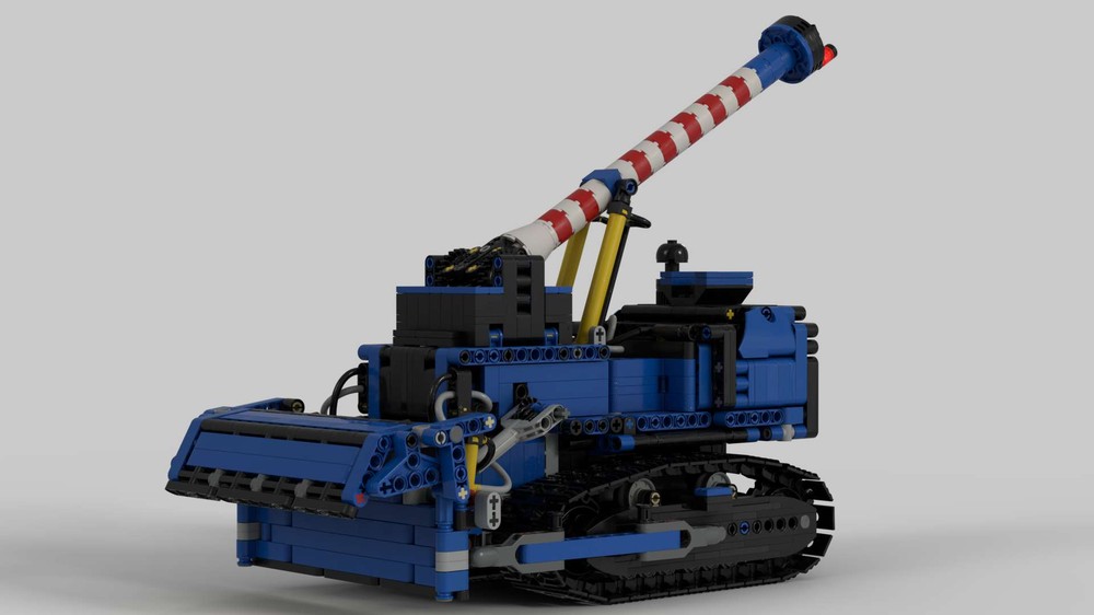 LEGO MOC Komastu D55W - Underwater Dozer by Edo99 | Rebrickable - Build ...