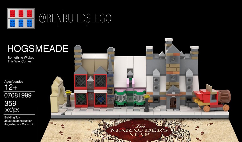 LEGO MOC Hogsmeade Village by benbuildslego | Rebrickable - Build with LEGO