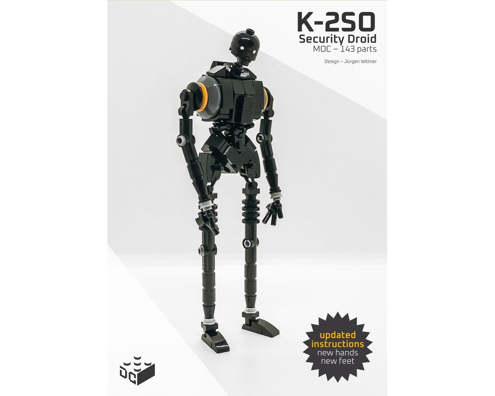 LEGO MOC K-2SO MOC by five_dc | Rebrickable - Build with LEGO