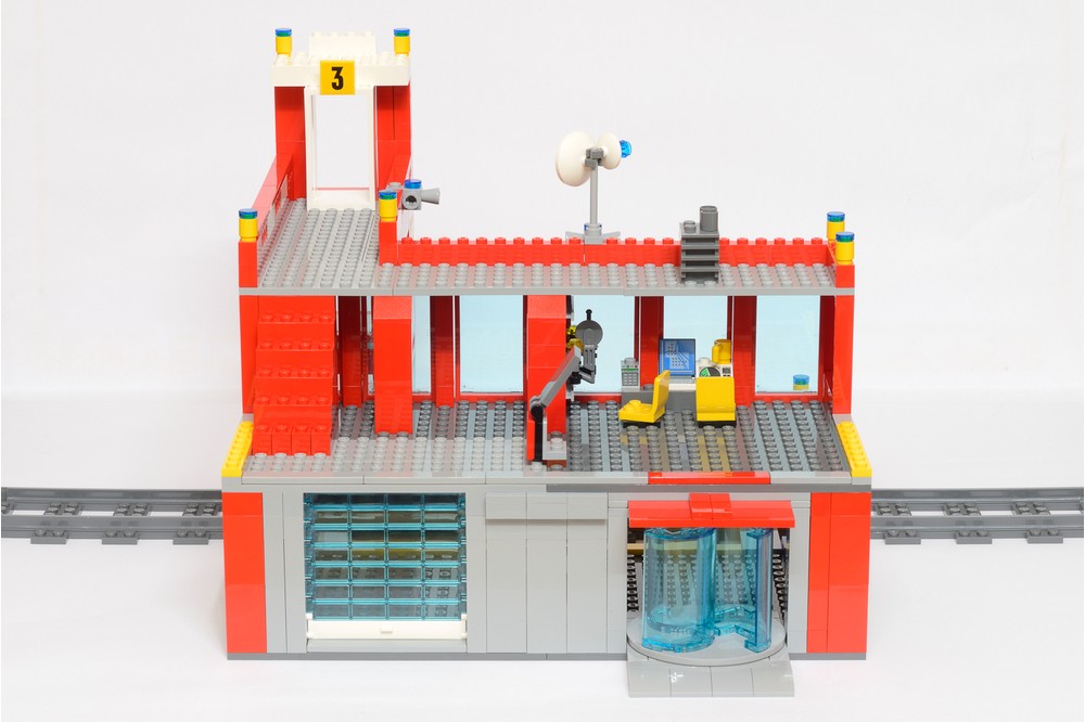 LEGO MOC 60110 Train Station by apparat | Rebrickable - Build with LEGO