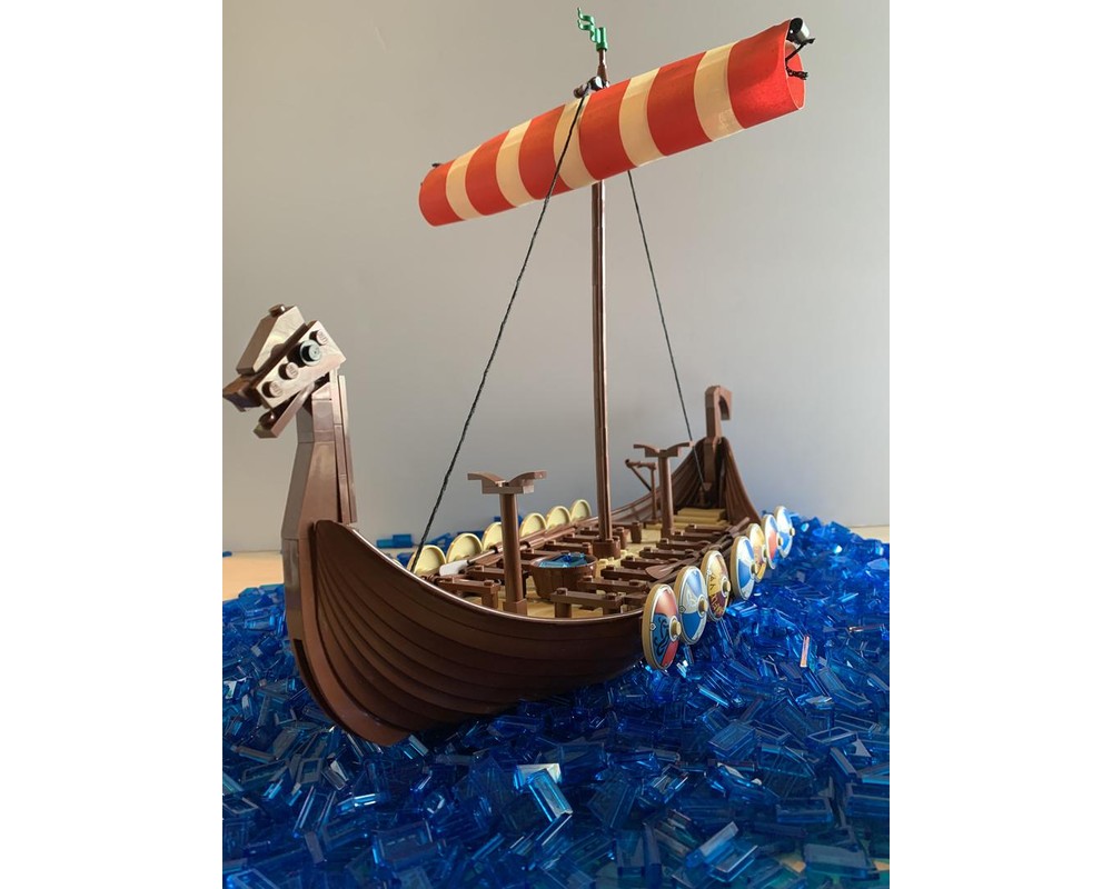 LEGO MOC Viking Longship by SparksBricks | Rebrickable - Build with LEGO