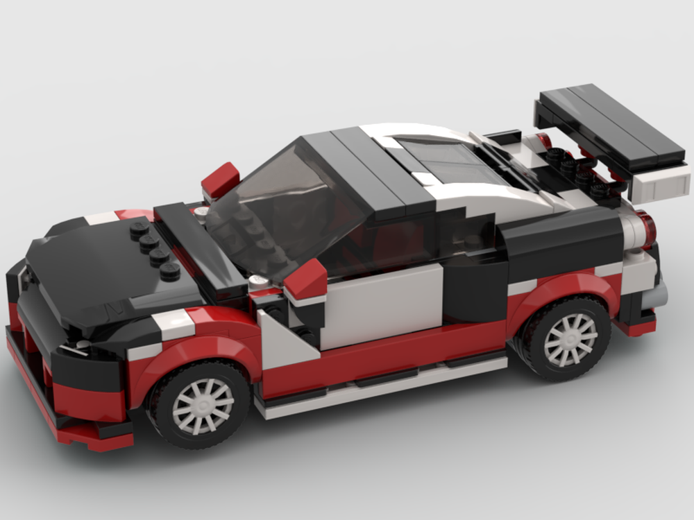 LEGO MOC Nissan GTR Nismo Sports car by Cloud-E13 | Rebrickable - Build ...