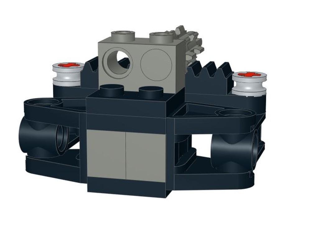 LEGO MOC Compact Steering by AKM-Sky | Rebrickable - Build with LEGO