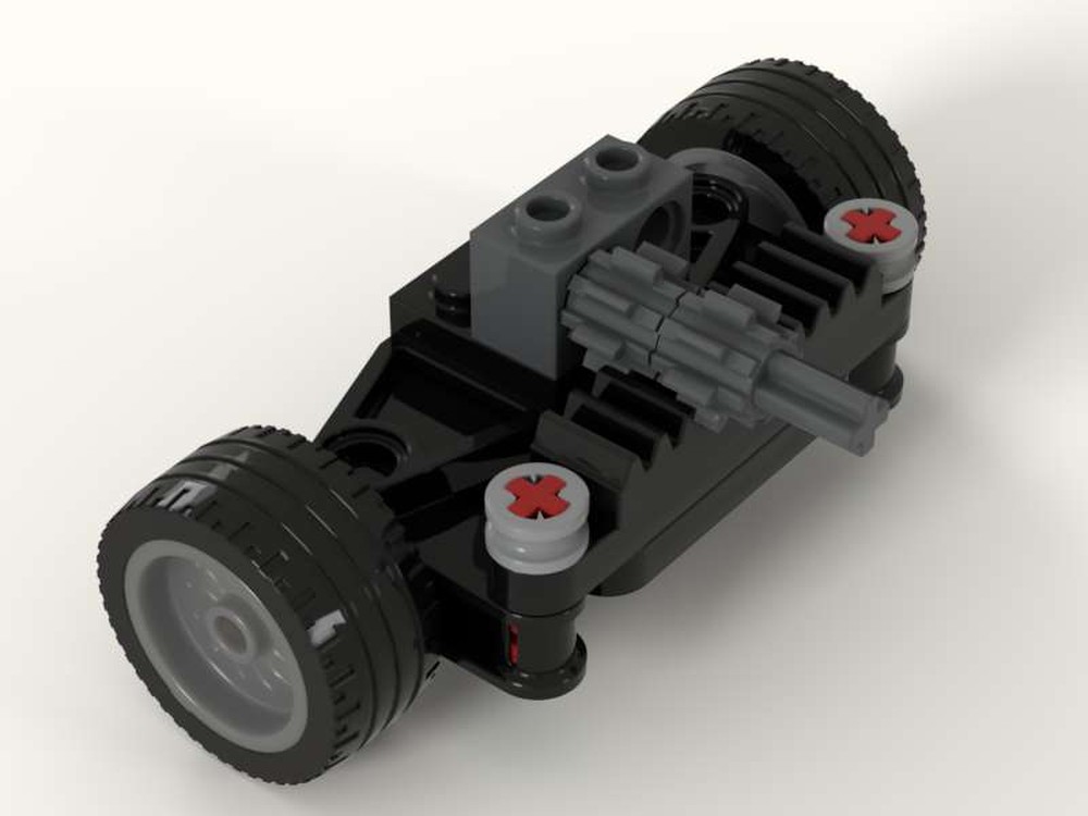 LEGO MOC Compact Steering by AKM-Sky | Rebrickable - Build with LEGO