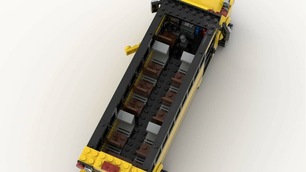 LEGO MOC School Bus by LegoBricking | Rebrickable - Build with LEGO