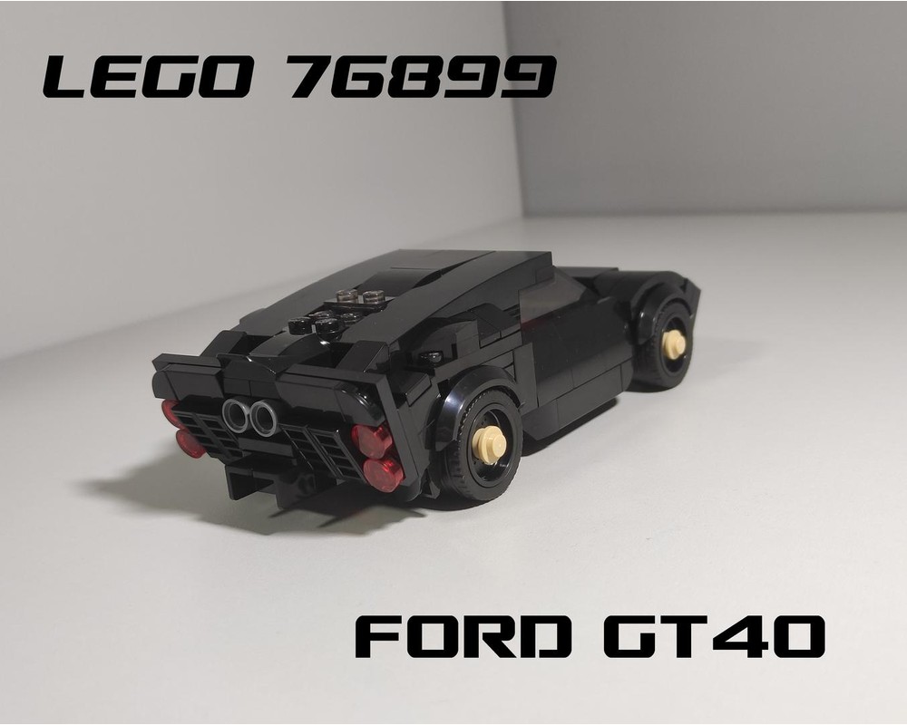 LEGO MOC 76899 Ford GT40 by Kirvet | Rebrickable - Build with LEGO