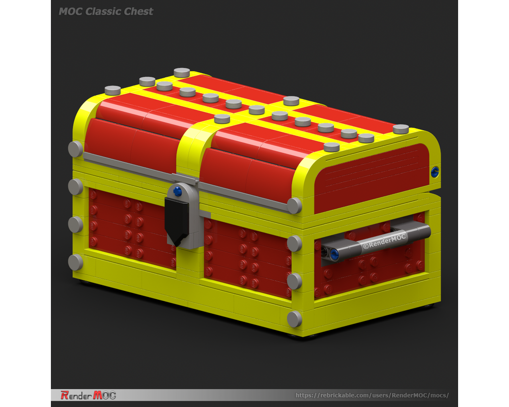 LEGO MOC MOC Classic Chest by RenderMOC | Rebrickable - Build with LEGO
