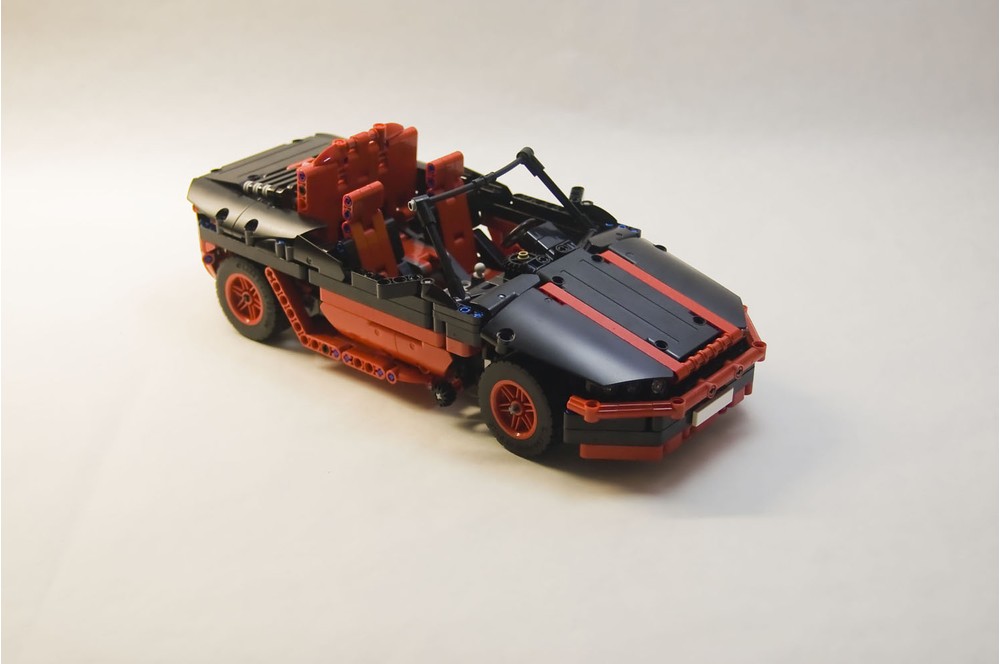 LEGO MOC Roadster (TC9) by muffinbrick | Rebrickable - Build with LEGO