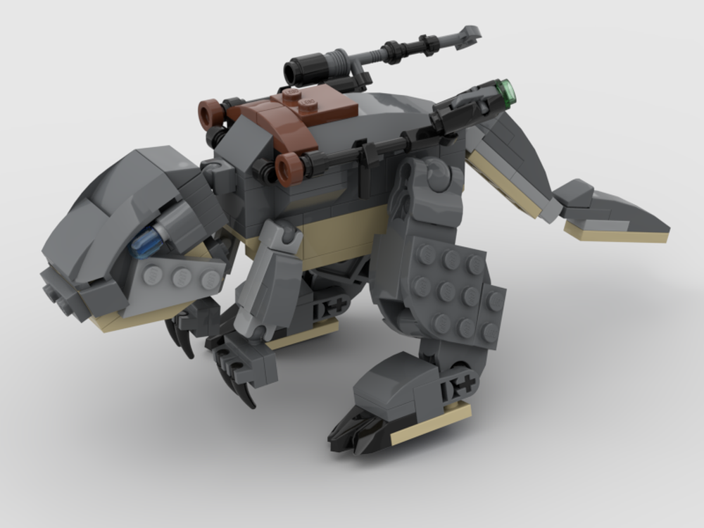 Lego Moc The Blurrg By Kerfax Rebrickable Build With Lego