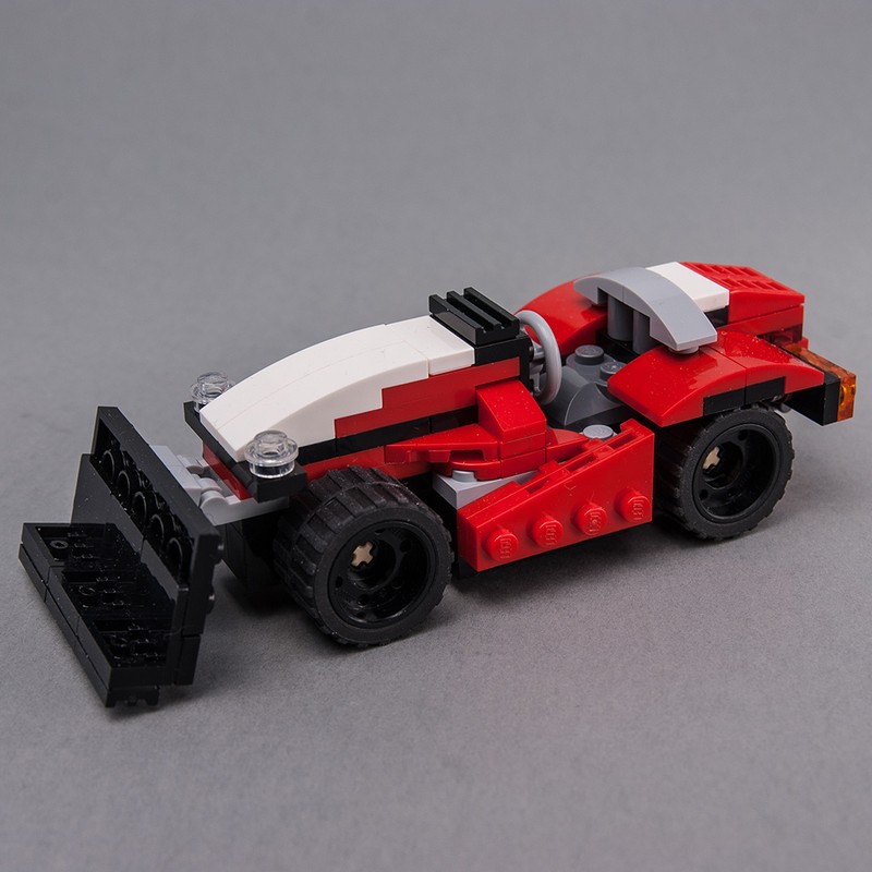 LEGO MOC 31100 Tractor by Keep On Bricking | Rebrickable - Build with LEGO